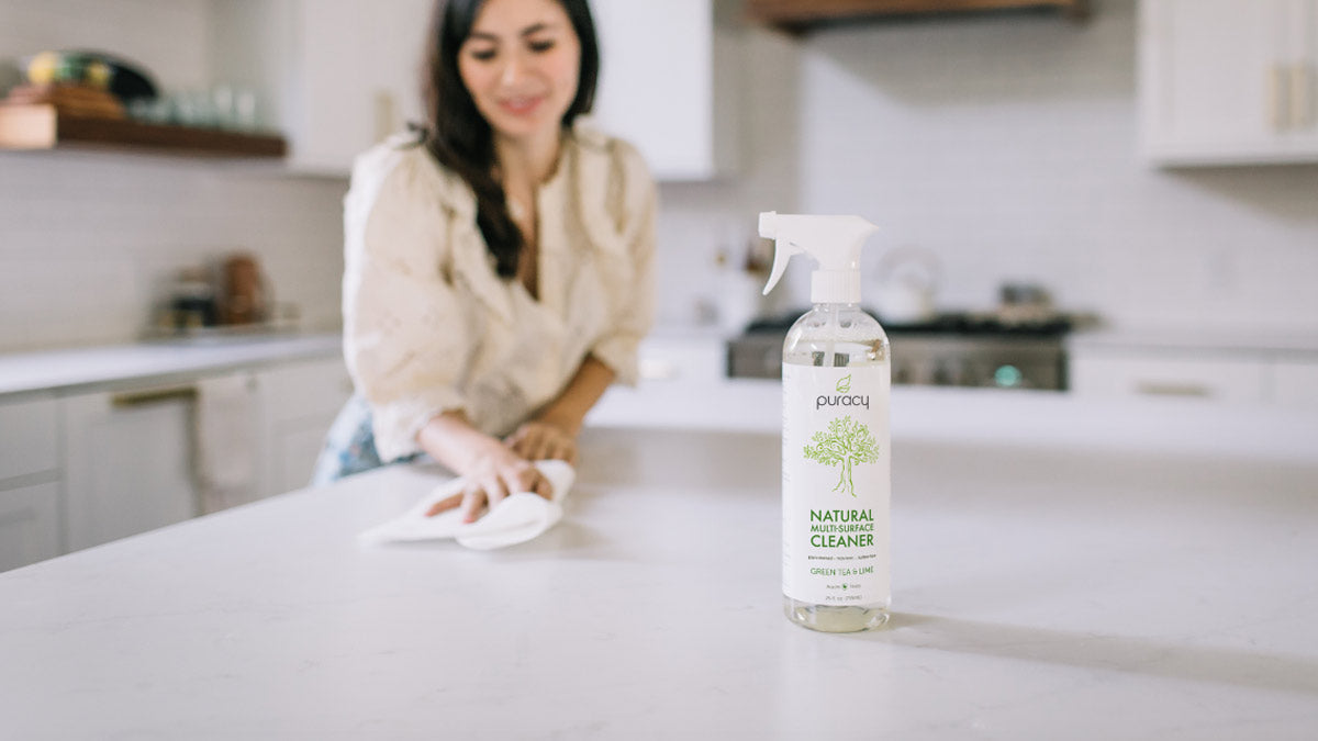 Cleaning Countertops: Marble, Quartz, Stainless Steel, & More